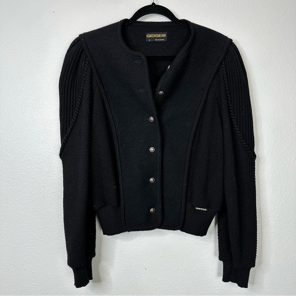 Geiger | Sweaters | Geiger Austria Wool Cardigan Neutral Quiet Luxury ...